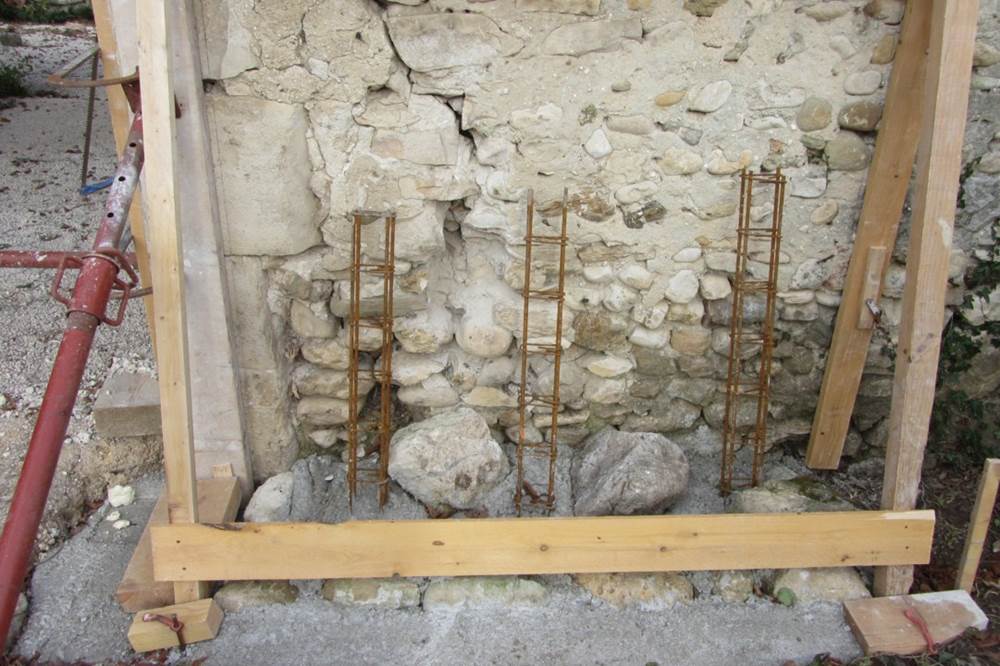 Création d’un contrefort